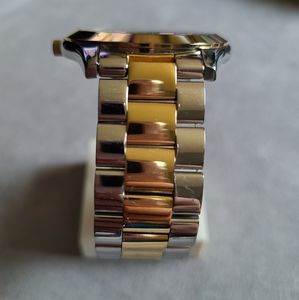 Michael Kors | Accessories | Michael Kors Slim Runway Mk3479 Two Tone ...